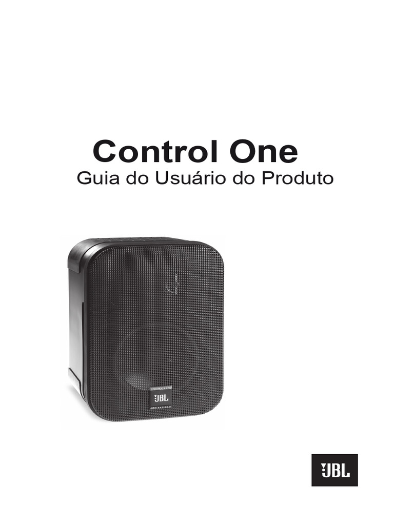 Rev - 01 01 12 P Manual - JBL - Control - One | PDF | Alto-falante ...