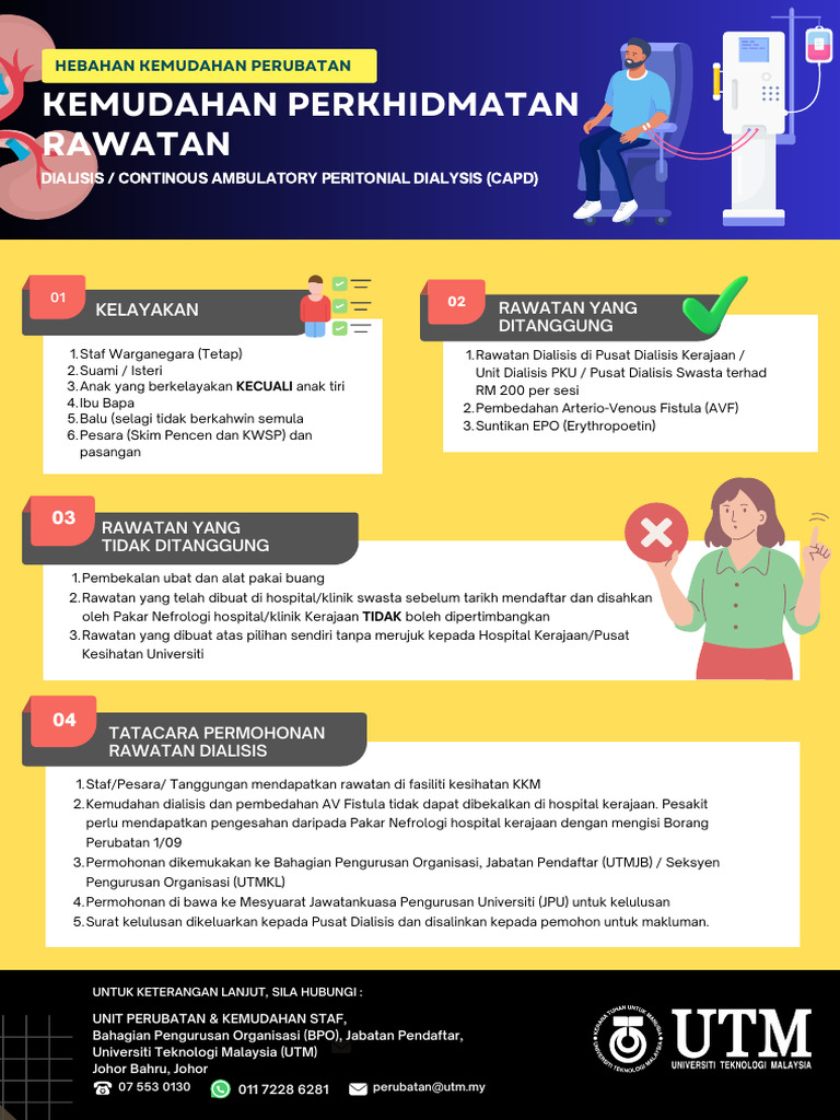 Kemudahan Perkhidmatan Rawatan Dialisis & Capd | PDF