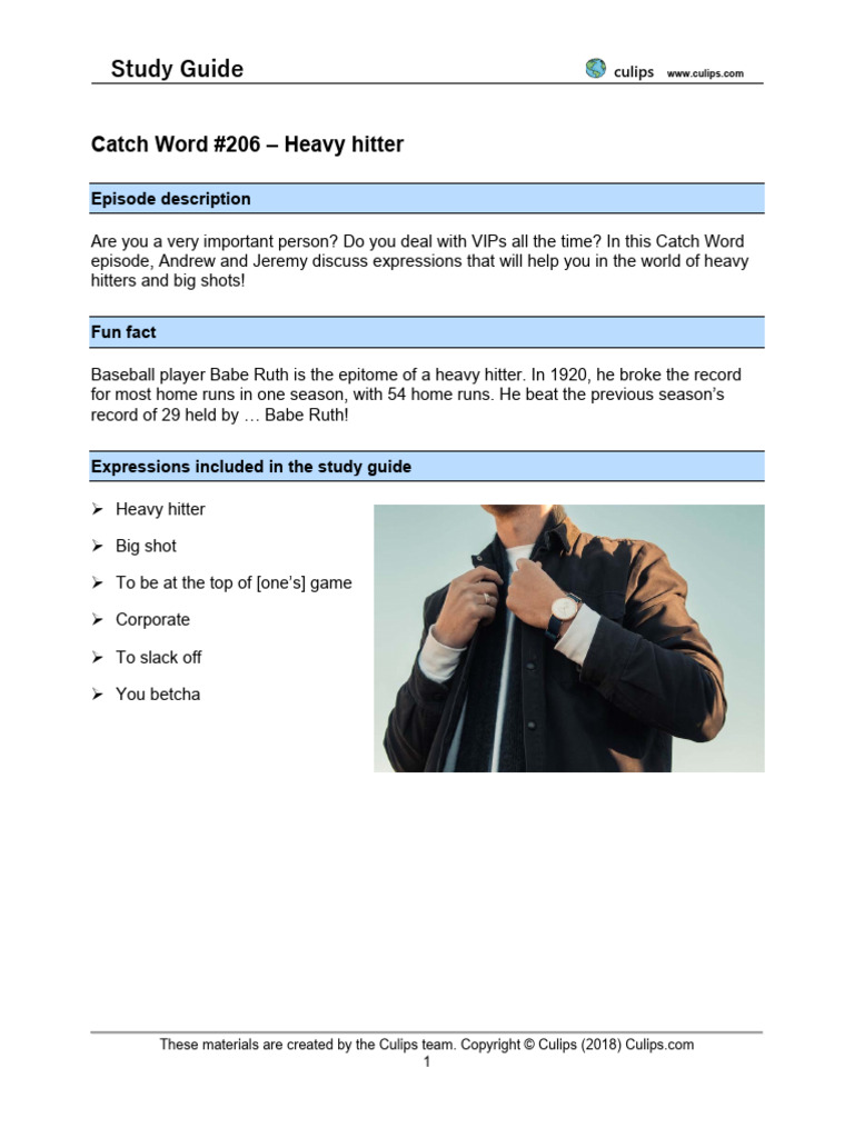 CW206 Heavy Hitter | PDF