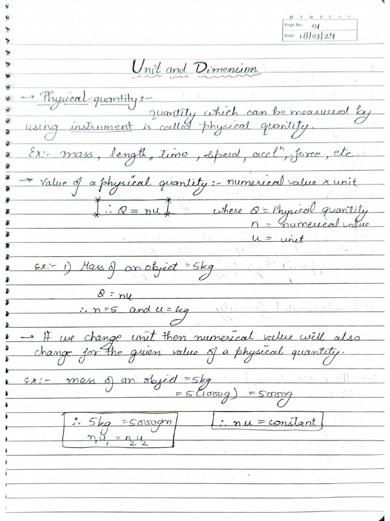 Unit and Dimensions F1 | PDF