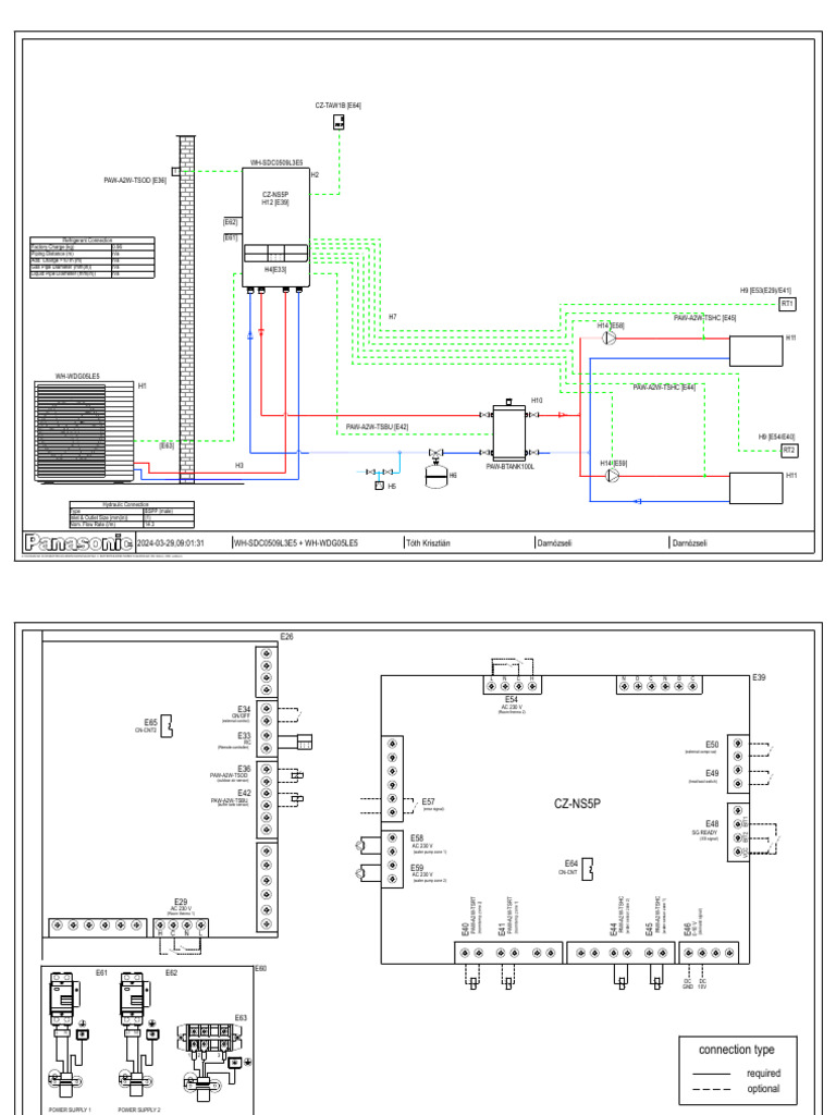 Panasonic Heat Pump Installation Guide | PDF | Thermostat | Pump