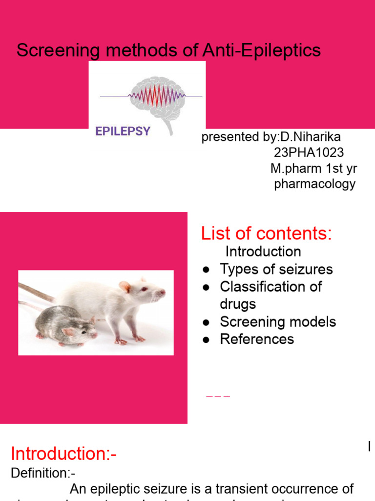 PTSM - Anti Epileptic | PDF | Epilepsy | Clinical Medicine