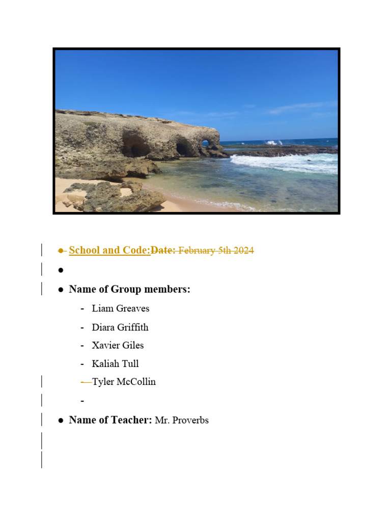 Geo SBA. Tull | PDF | Beach | Shoal