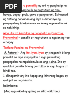 Mga Elemento NG Kwento | PDF