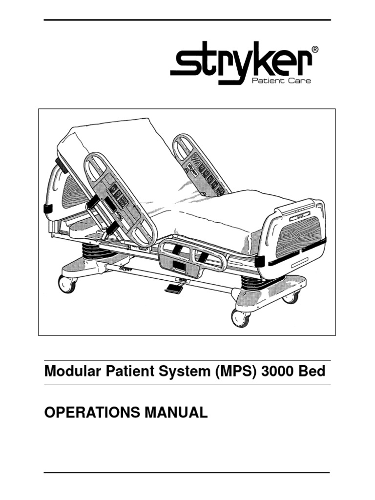Stryker Secure 3000 Operations Manual | Download Free PDF | Pound (Mass ...
