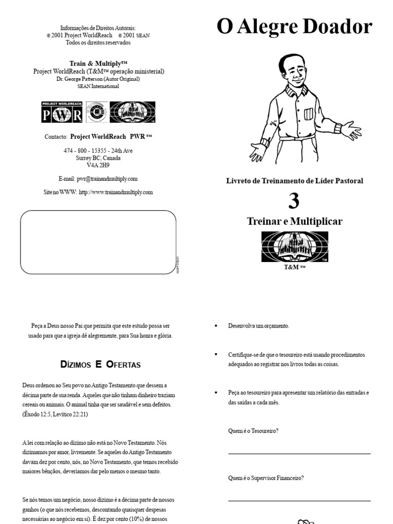 003 PT01B01v120 ML | PDF | Dízimo | Amor