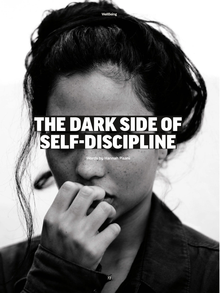 The Dark Side of Self-Discipline | PDF | Disciplines | Emotions