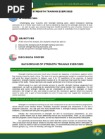 PATHFIT 2 Module 2 - Lesson 2 - Resistance Training | PDF | Strength ...