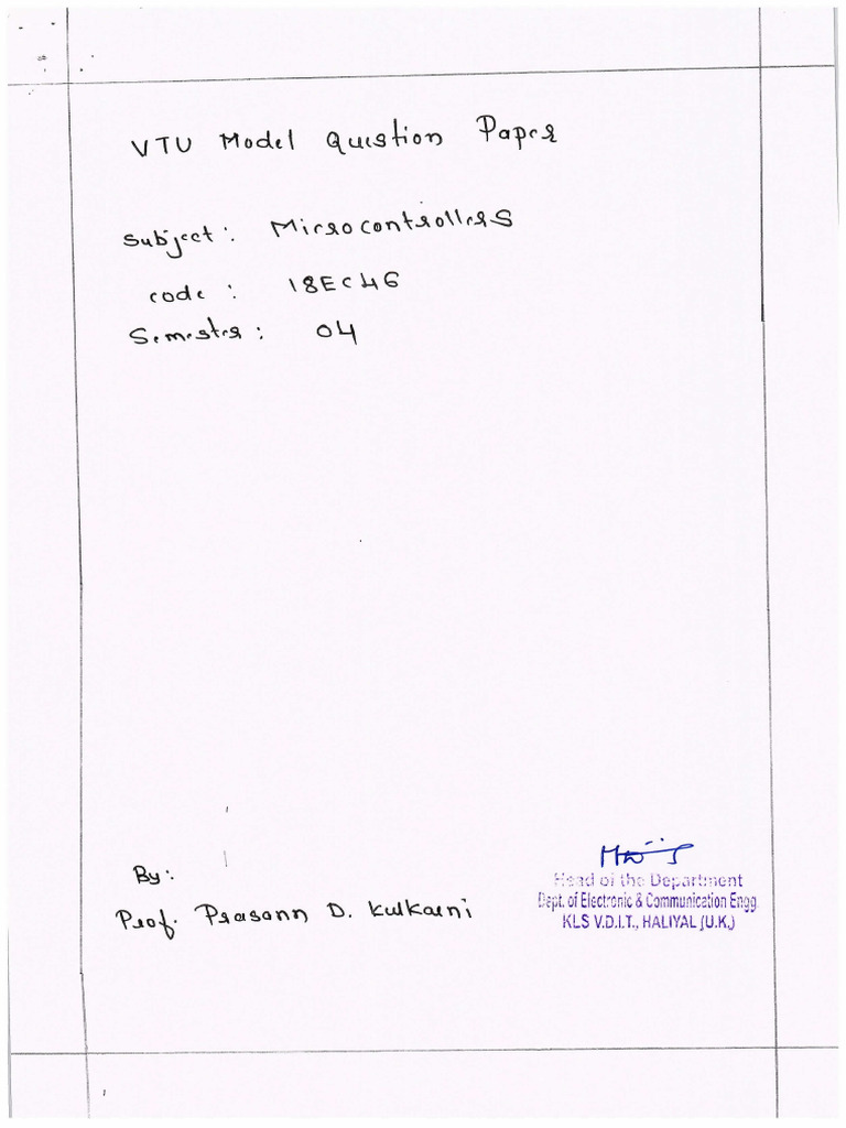Prasann K 18EC4607102021 - 0001 | PDF
