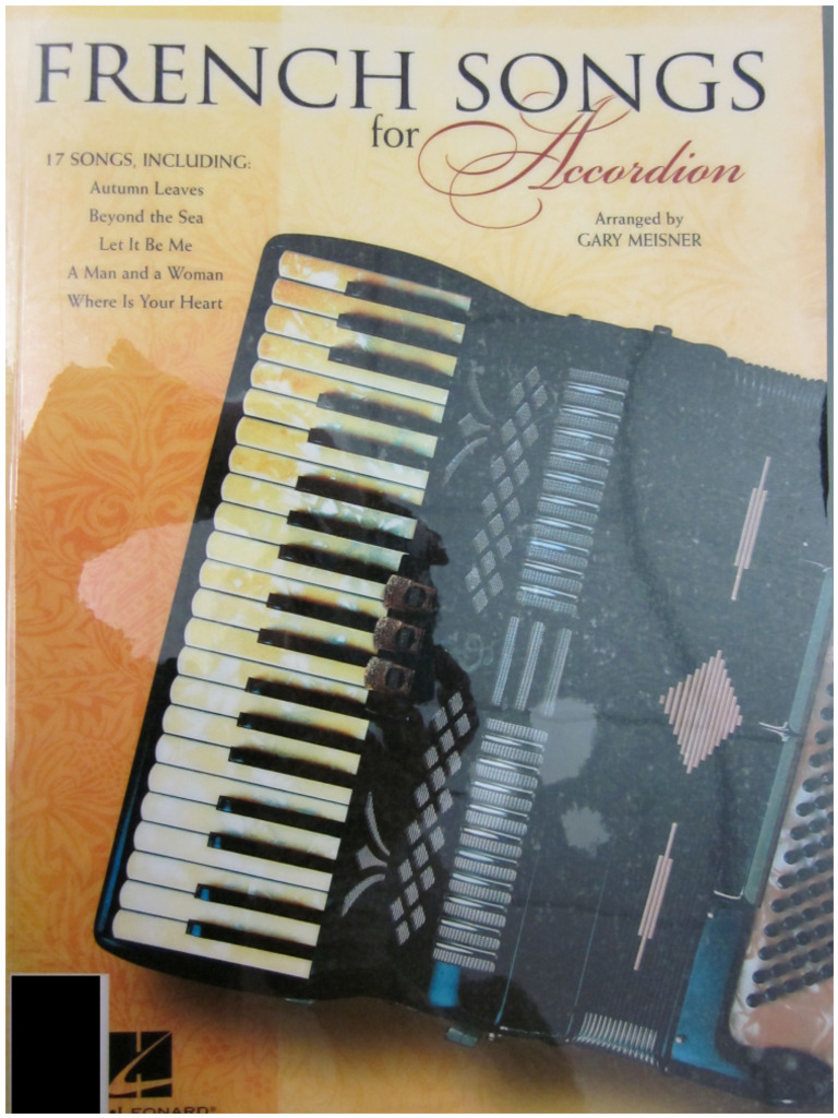 Spartiti Fisarmonica French Songs for Accordion | PDF