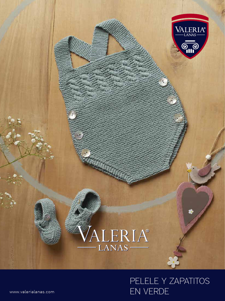 Patron Pelele y Zapatitos en Verde | PDF | De coser