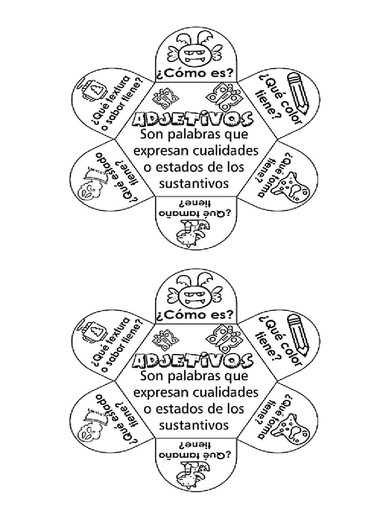 FLOR DE LOS ADJETIVOS | PDF