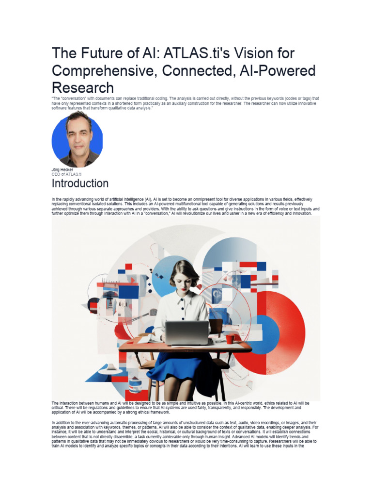 AI-Driven Qualitative Research with ATLAS.ti | PDF | Artificial ...