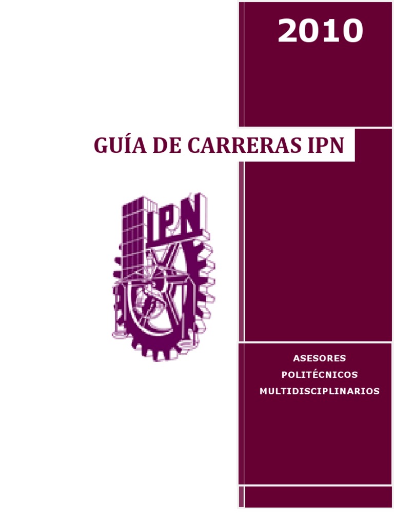 Guía de Carreras del IPN 2010 | PDF | Ciencias de la Computación ...
