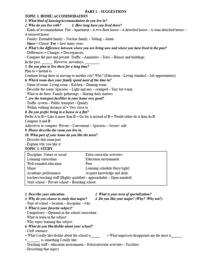 Speaking Guideline | PDF | Libraries | Schools