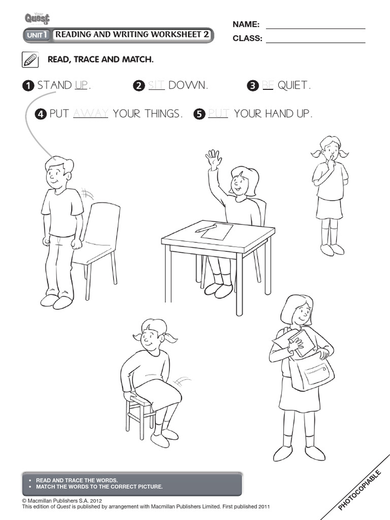 Stand Down Quiet Put Away Your Things. Your Hand Up | PDF