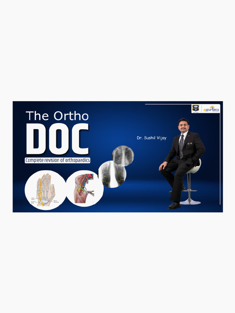 One Shot Revision Ortho | PDF