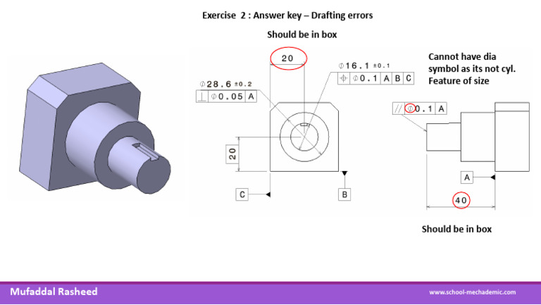 Drafting Error Exercise 2 Resource - Answer Key | PDF