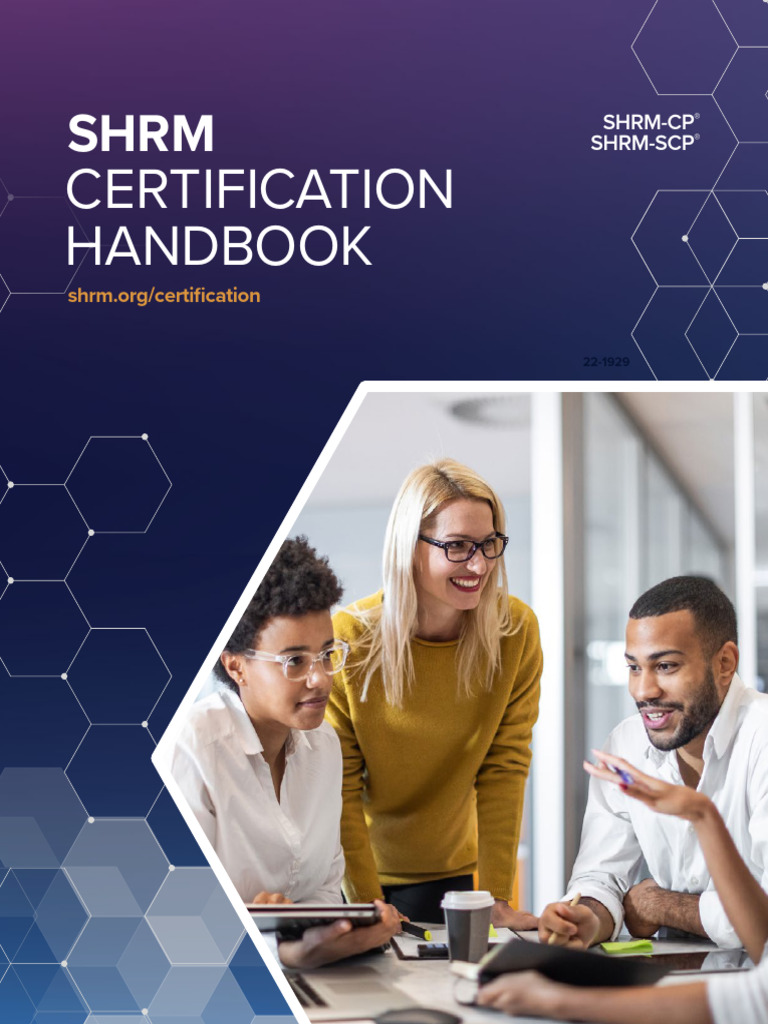 SHRM Certification Handbook 2024 | PDF | Human Resource Management ...