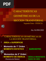 Propiedades Geométricas de Secciones Transversales | PDF | Geometría ...