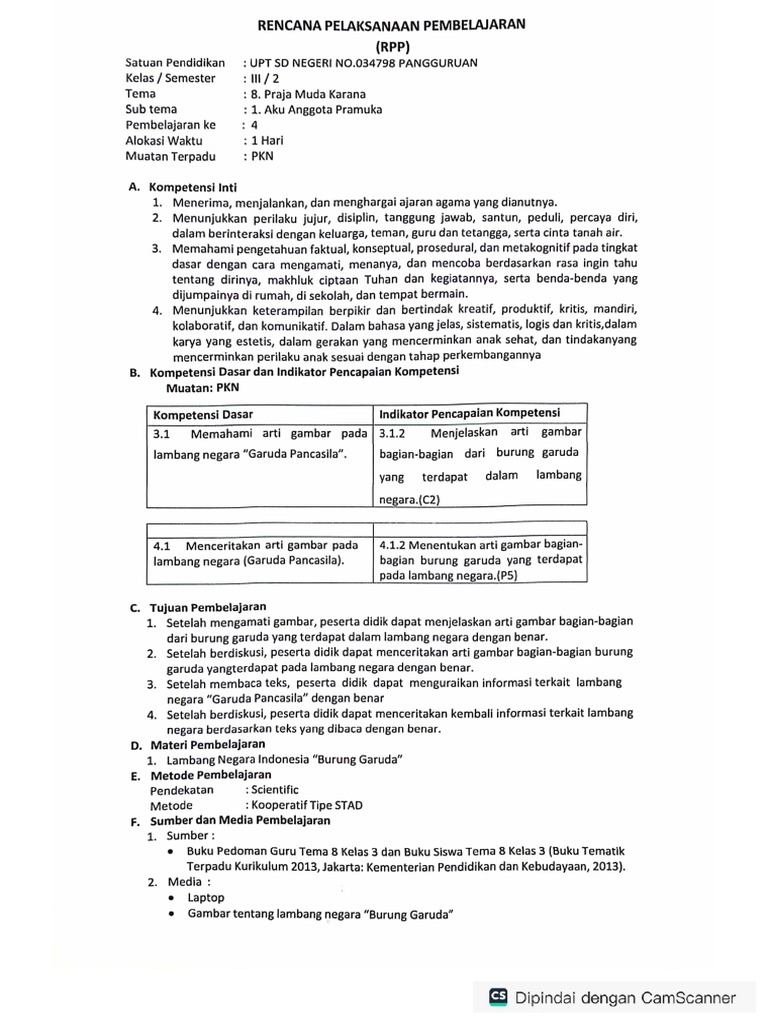 RPP PKN 1 Dan APKG | PDF