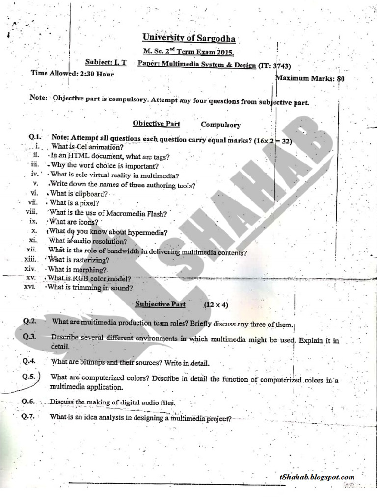 MSD MIT 2015 v2 | PDF