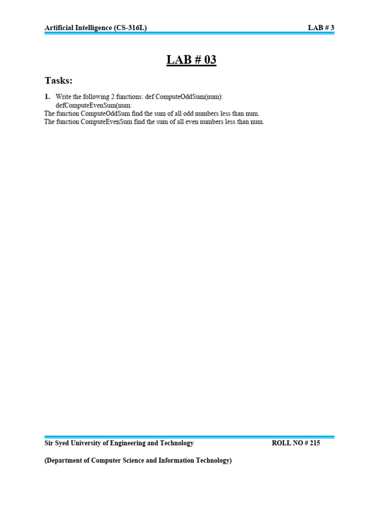 Lab 3 | Download Free PDF | Numbers | Integer (Computer Science)