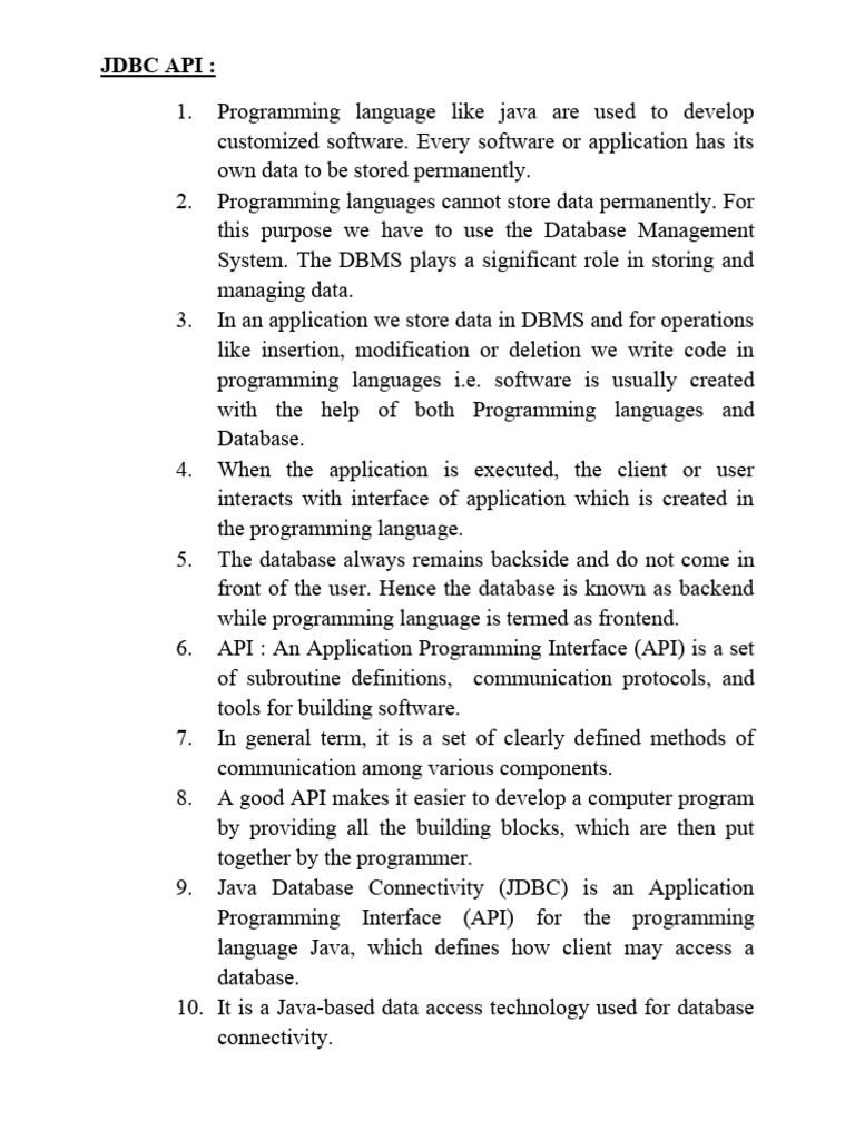 AD JAVA | PDF | Databases | Computer Network