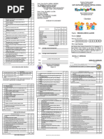 ECD Checklist Tagalog | PDF