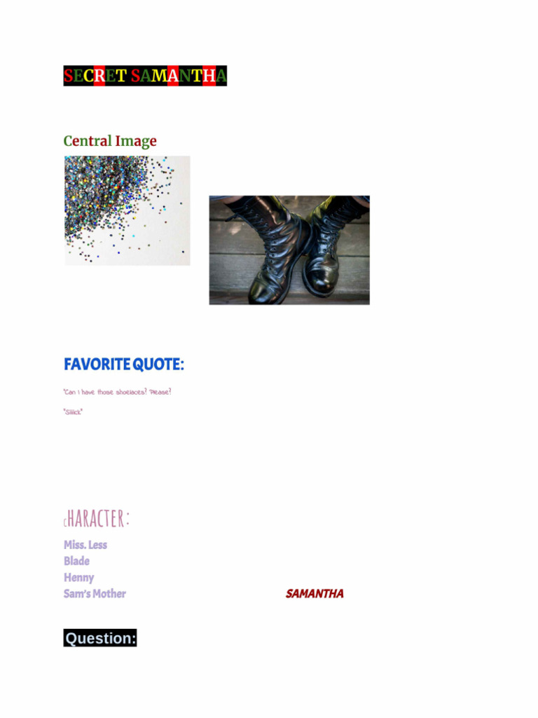 Secret Samantha | PDF