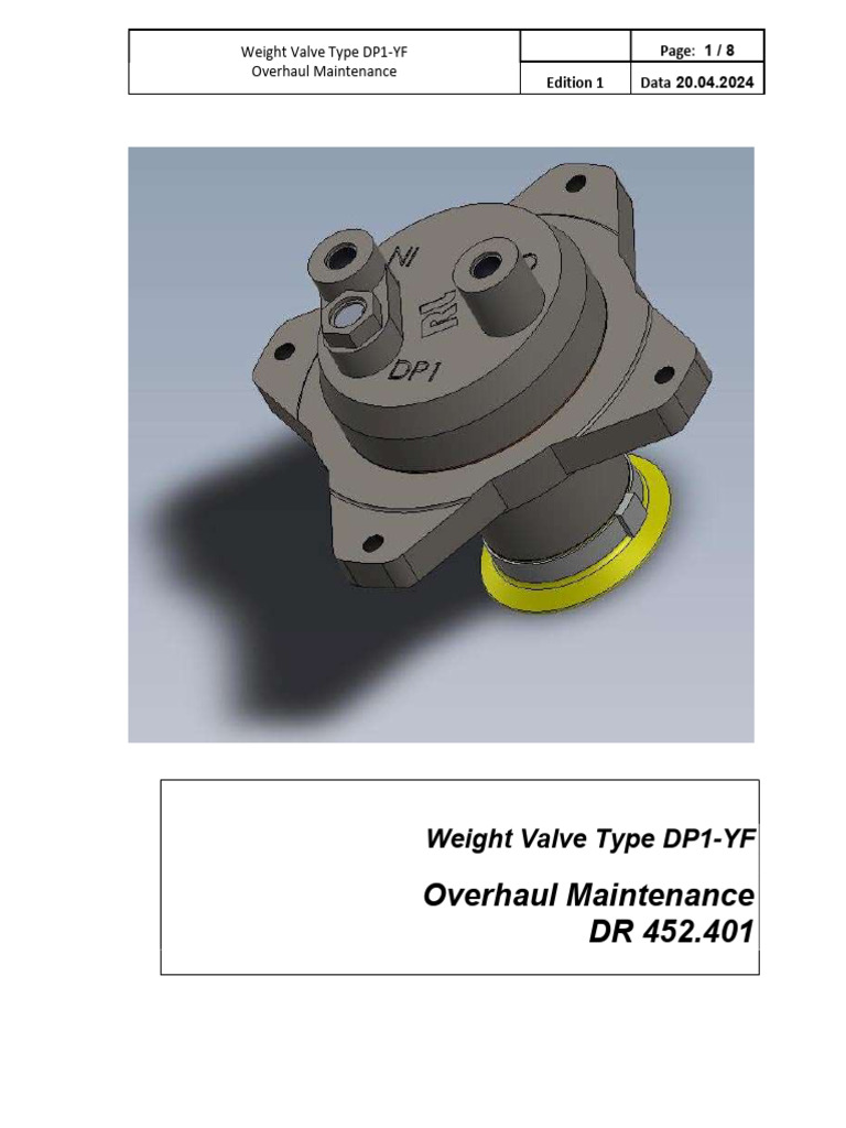 Railway Valve Overhaul Guide | PDF | Valve | Piston