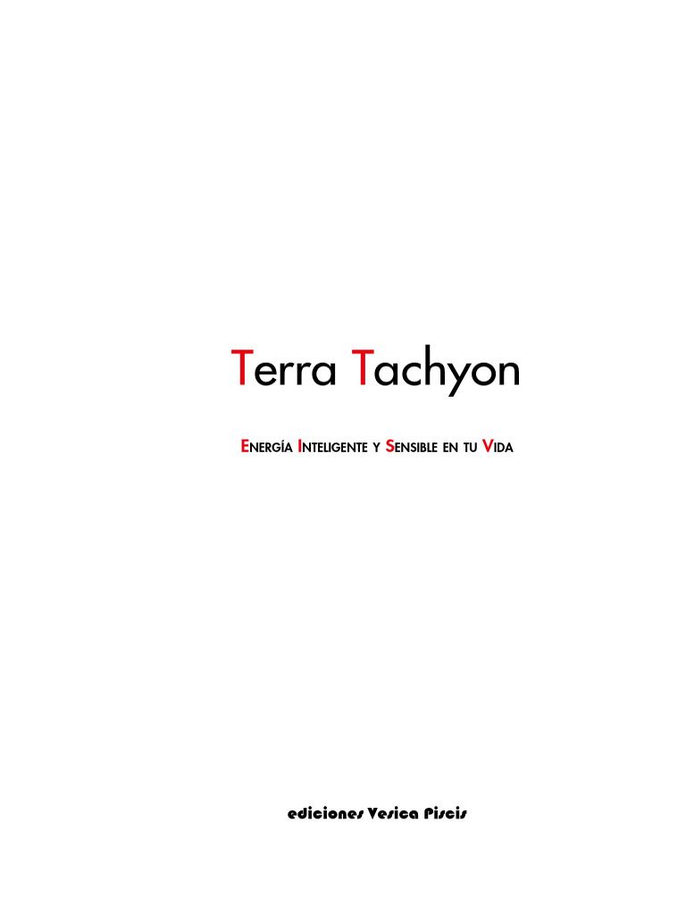 Int TERRA TACHYON ES | PDF | Color | Ligero