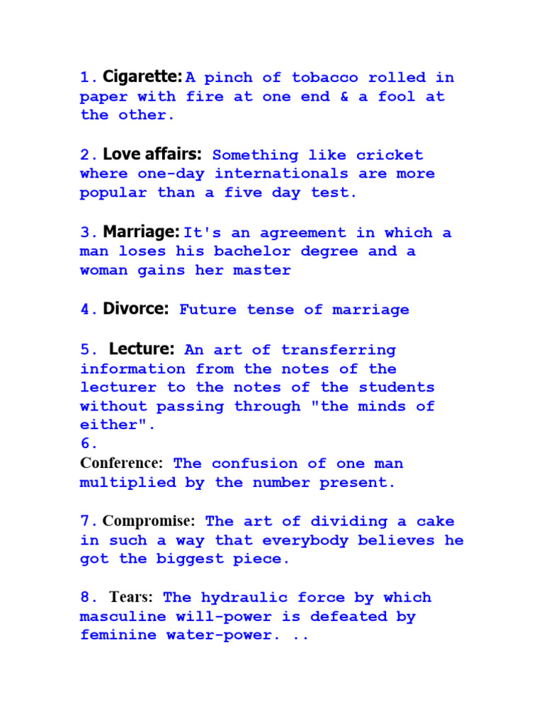 Some Definitions | PDF