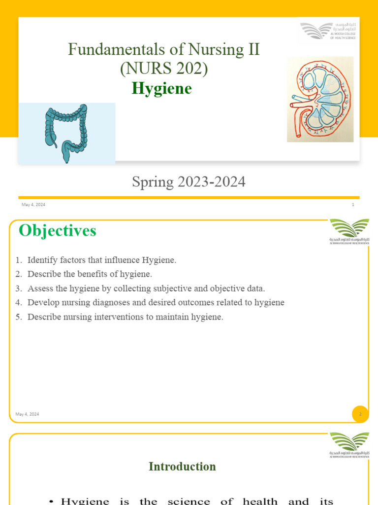 Hygiene | PDF | Skin | Hygiene