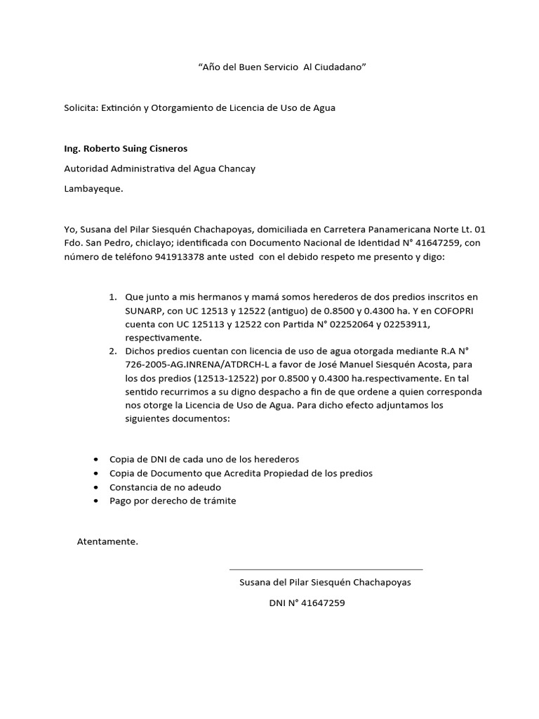 Año Del Buen Servicio Al Ciudadano | PDF