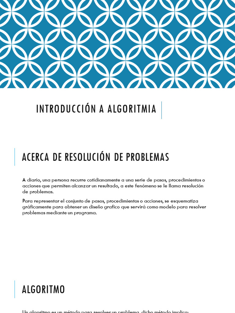 Introducción a algoritmia (1) | PDF | Algoritmos | Programa de computadora