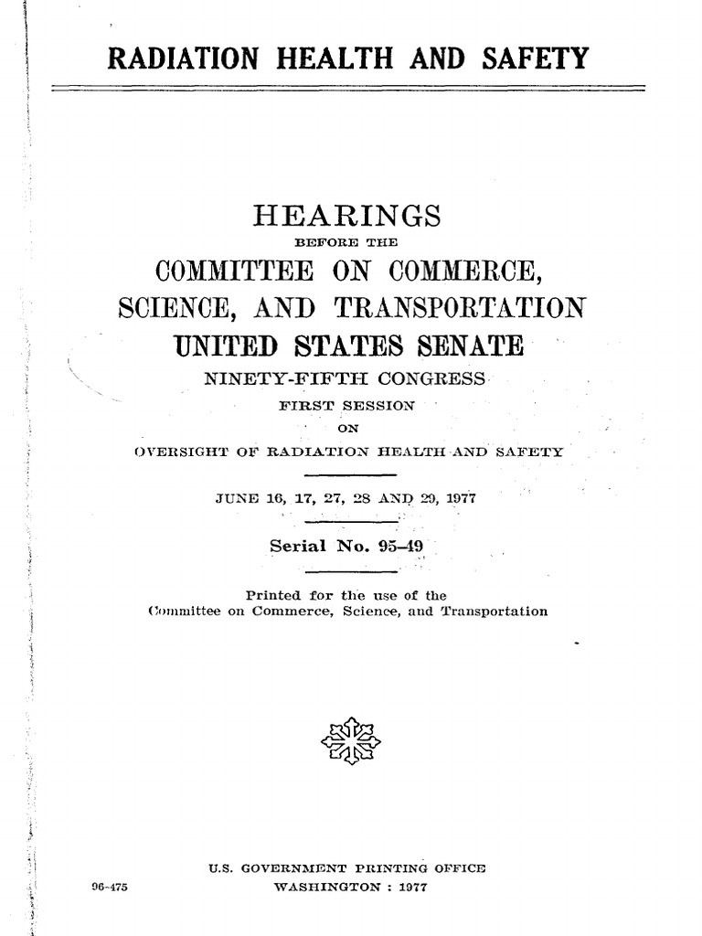 BISE US Senate 1977 | PDF