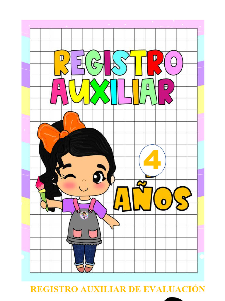 4 Años Registro de Evaluación - 2024 | PDF | Comunicación | Aprendizaje