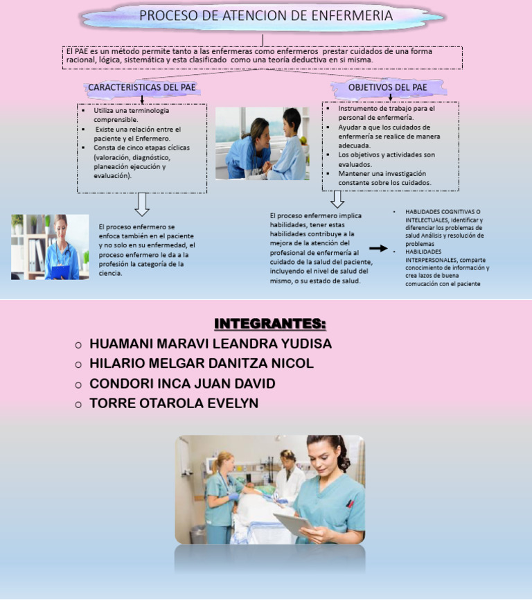 Pae Proceso De Atencion De Enfermeria Pdf Enfermería Cognición