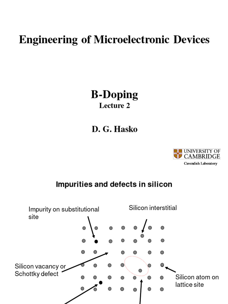 B Doping | PDF | Doping (Semiconductor) | Ion Implantation