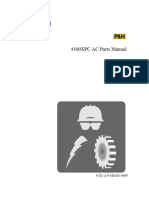 P&H 4100XPC Operating Specification | PDF | Electric Motor | Transformer