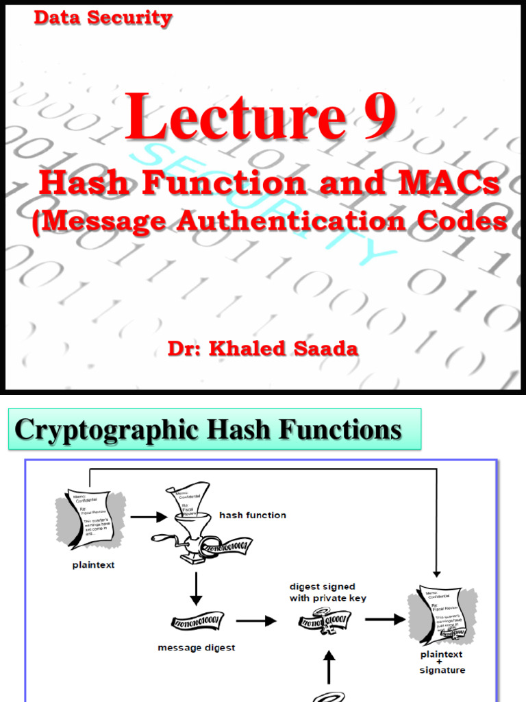 Lec 9 | PDF | Cryptography | Encryption