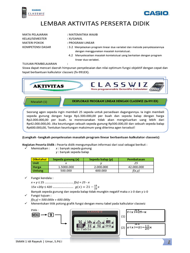 LAPD Program Linear | PDF