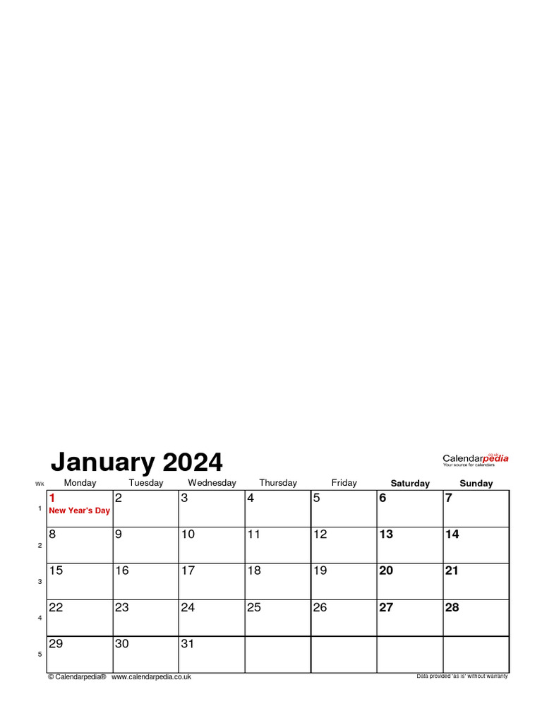 Photo Calendar 2024 Standard | PDF | Easter | Observances