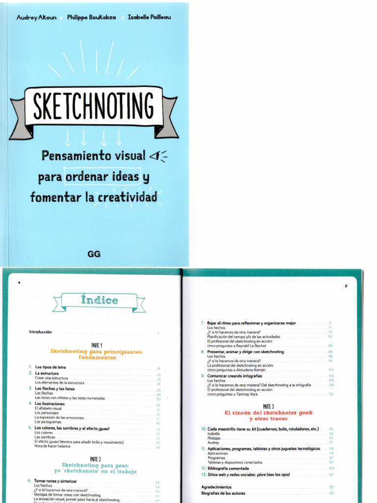 Sketchnoting, Pensamiento Visual para Ordenar Ideas y Fomentar La Creatividad | PDF