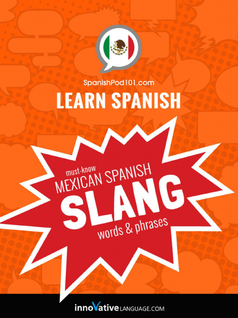 Learn Spanish - Must-Know Mexican Spanish Slang Words & Phrases ...