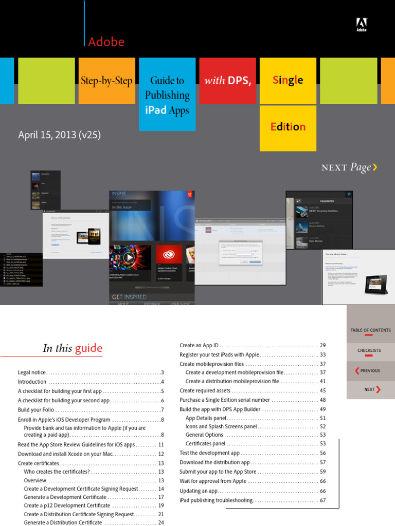 Step by Step Guide To Dps Se | PDF | Xcode | Ios