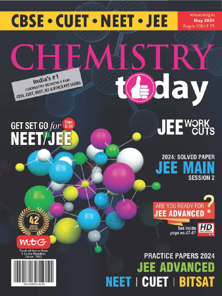 Chemistry Today MAY-2024 True. | PDF