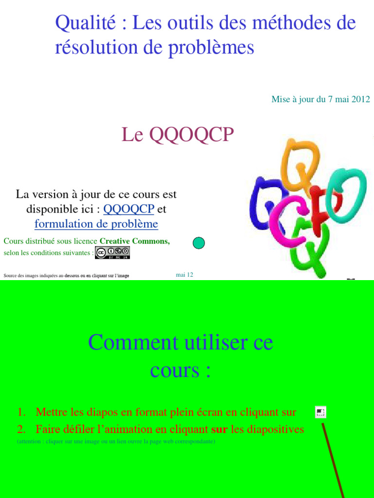 Outil QQOQCP pour la qualité | PDF