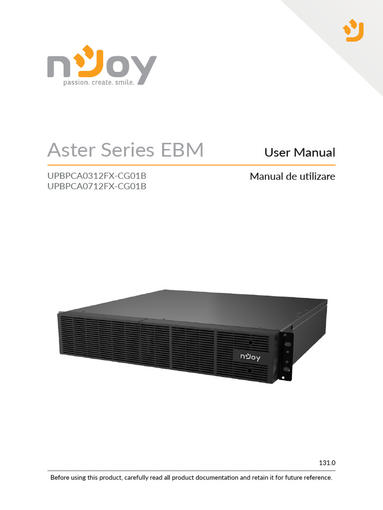 Battery Module UPS Aster 3000 3k Njoy User Manual | PDF | Ac Power ...